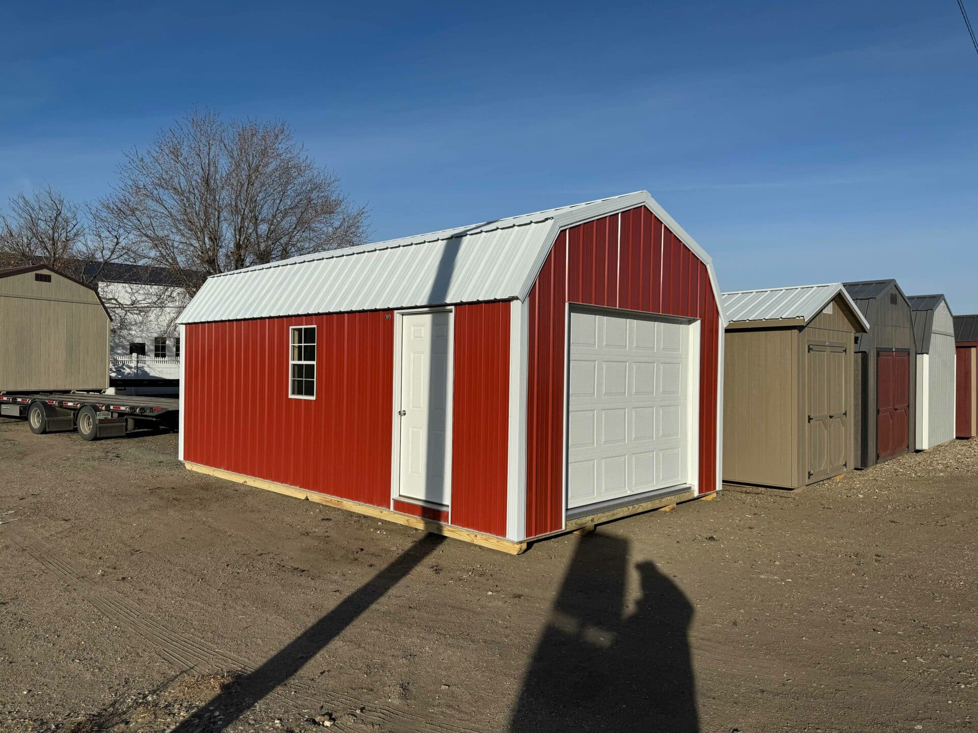 14 x 24 High Barn Garage. #6904 - Quality Storage Buildings