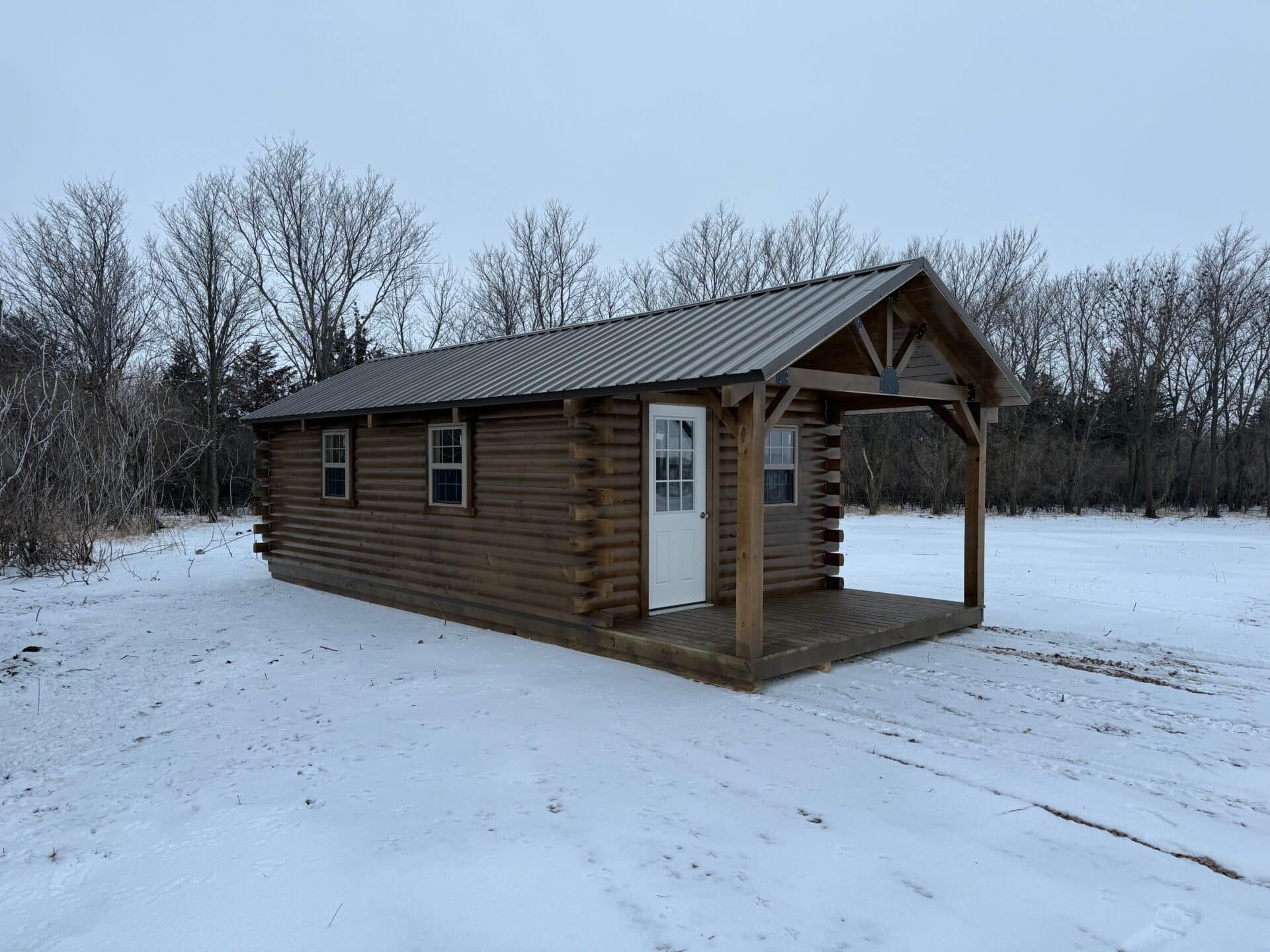 12x30 Log Cabin. - Quality Storage Buildings