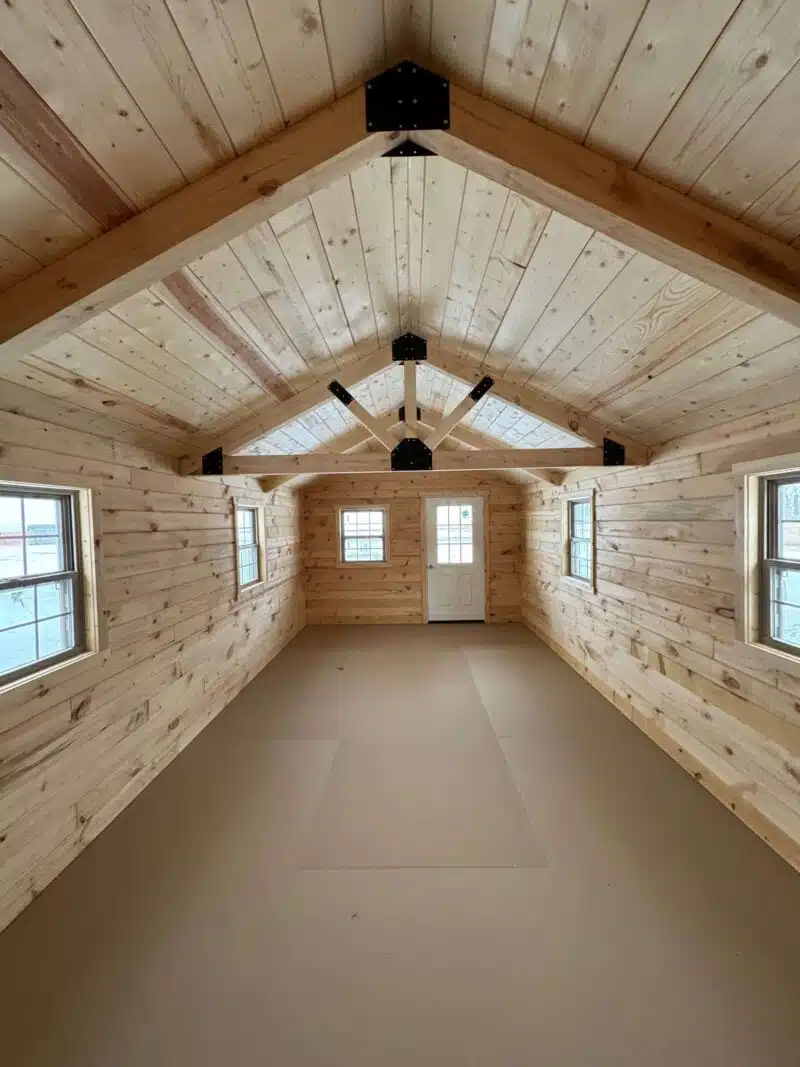 12x30 Log Cabin. #6999 - Quality Storage Buildings