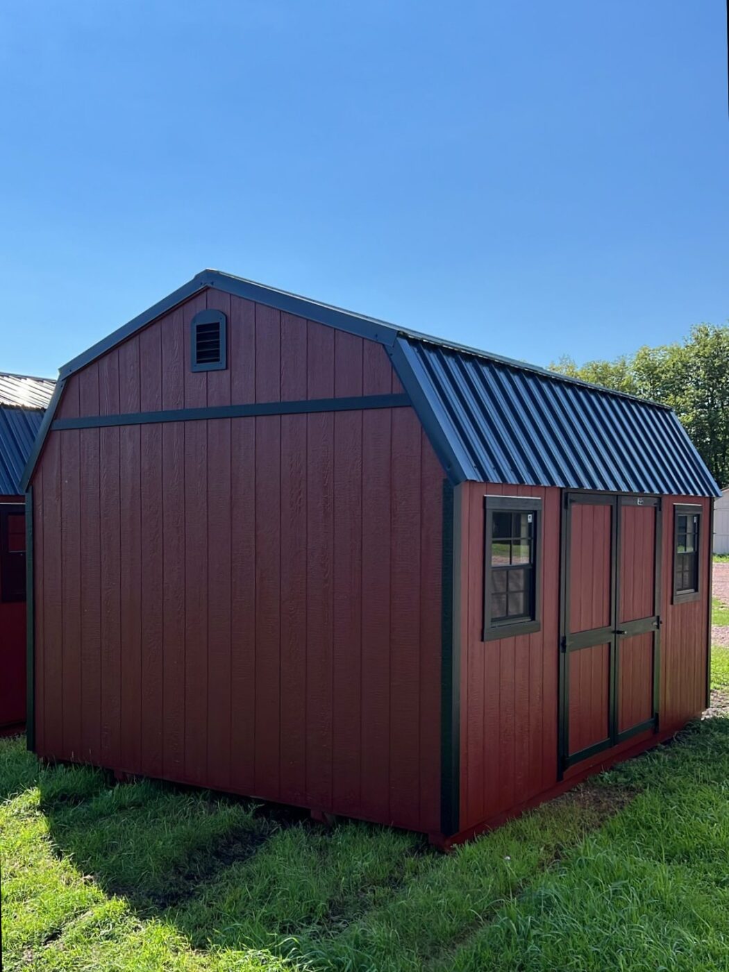 12 x 16 High Barn. #7610 - Quality Storage Buildings
