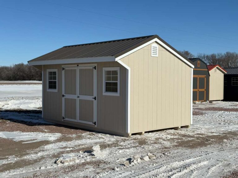 10x16 Quaker Shed. #7839 - Quality Storage Buildings