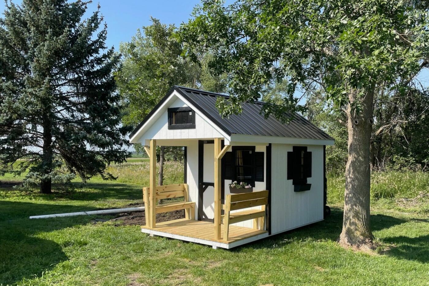 Playhouses | Fun Wooden Shed Playhouse Designs