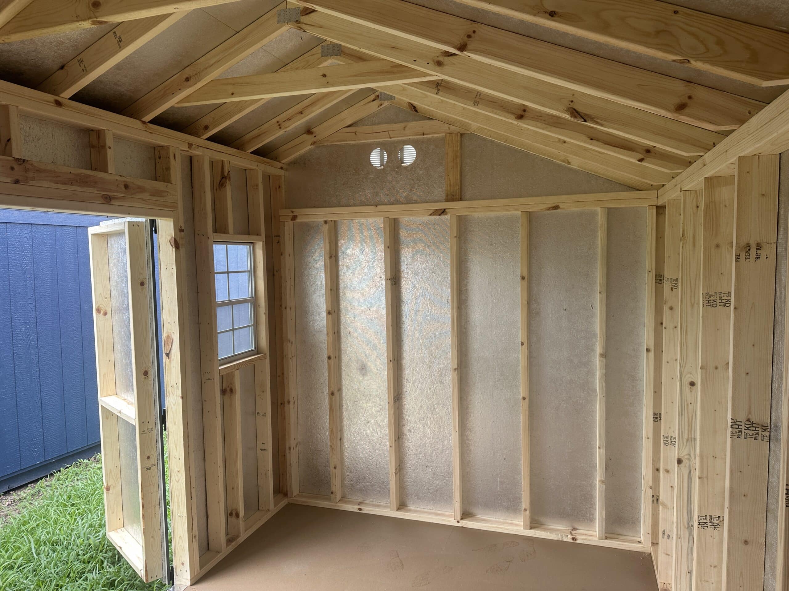8 x 12 Quaker. #7423 - Quality Storage Buildings