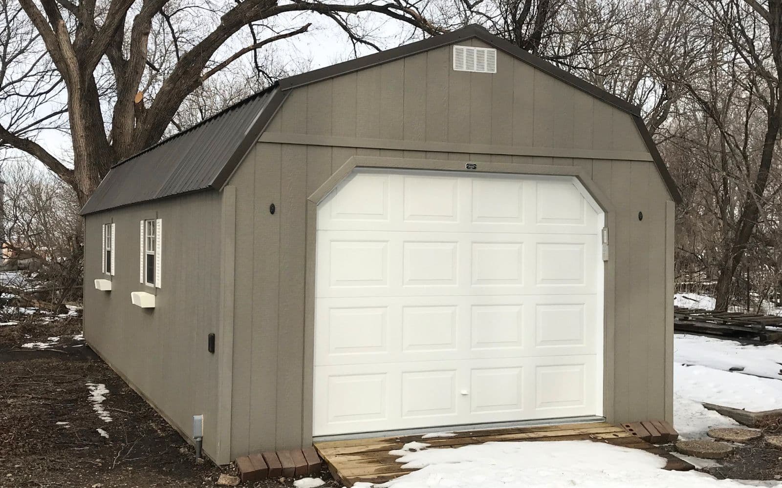16x24 Prefab Garage | Durable & Spacious Storage